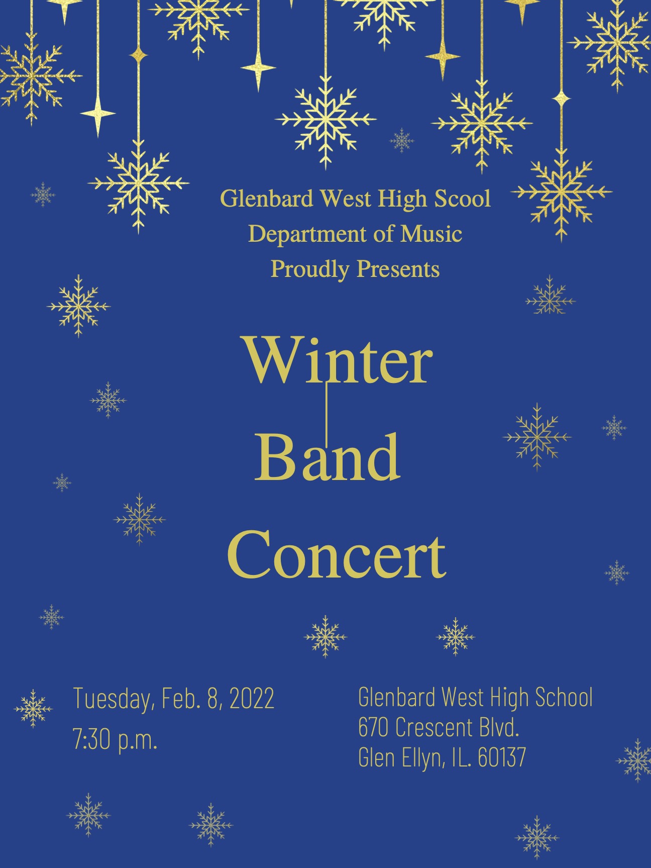 Band – Glenbard West High School